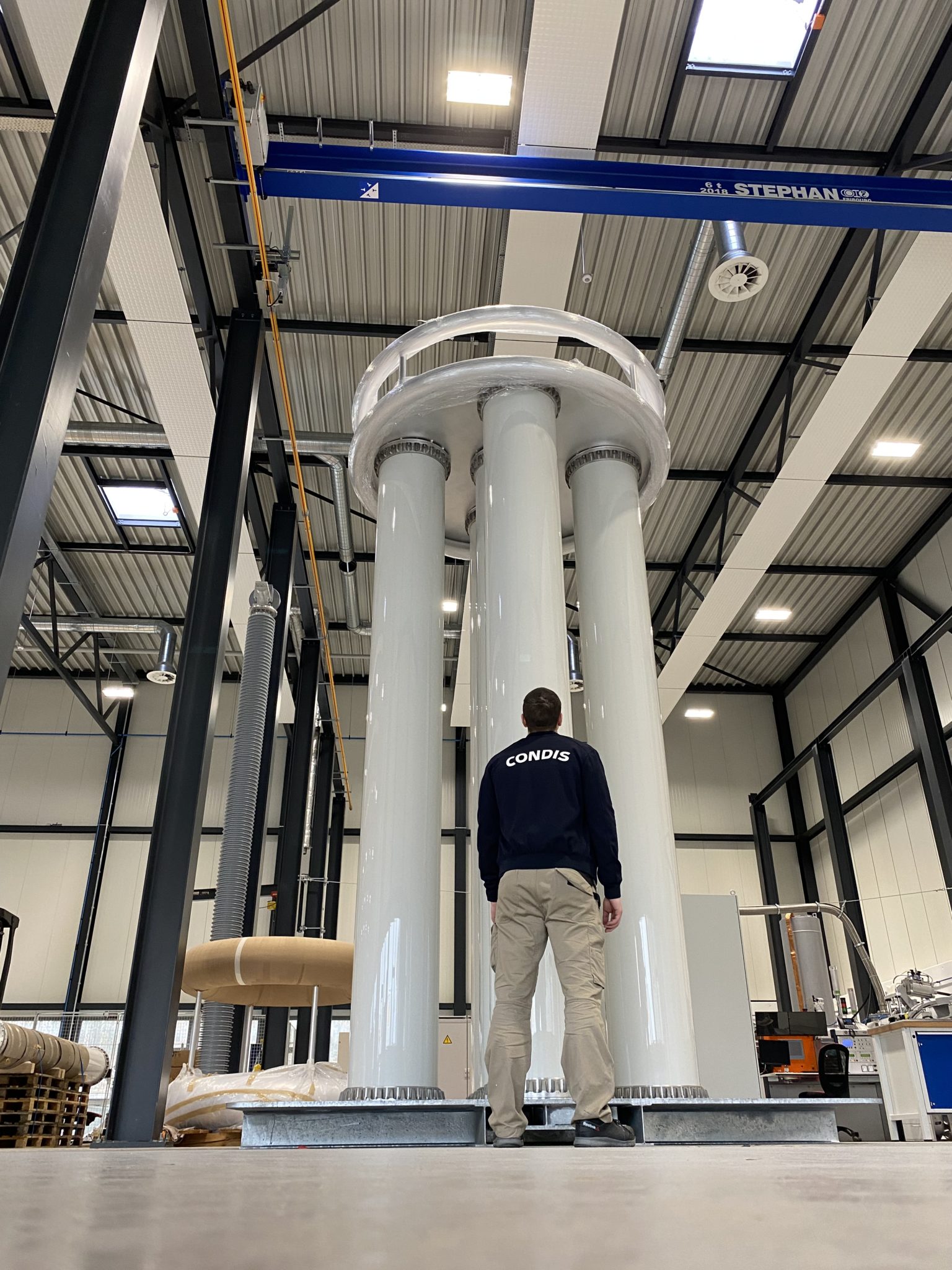 CONDIS supplies a European HVDC cable manufacturer